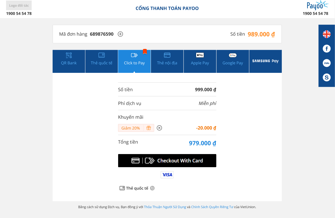 Payoo - F5 tủ đồ, nâng tầm phong cách với ưu đãi Giảm 100.000đ khi thanh toán Click to Pay ...